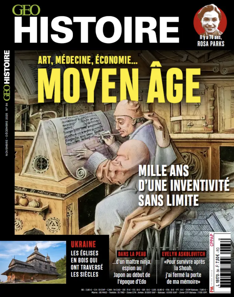 GEO Histoire étudie le Moyen Âge | unionpresse.fr